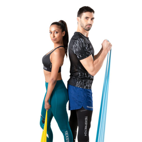 Texstretch Strip 6ft | Natural Latex Rubber Exercise Products